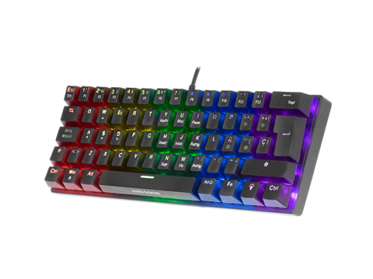 CLAVIER MARS GAMING MK60 MECHANICAL 60% – BLACK – NG Hardware