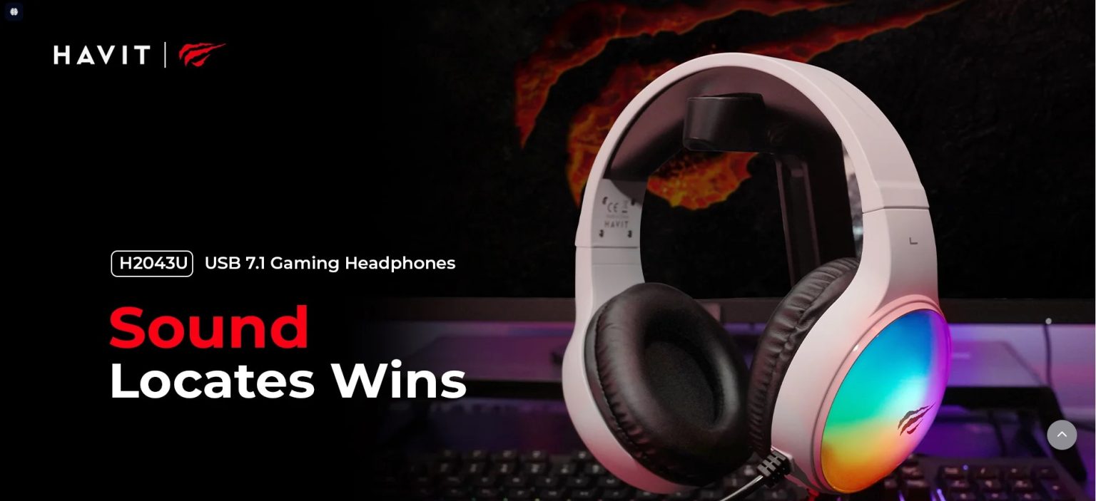 HAVIT H2043U USB 7.1 Gaming HEADSET - NG Hardware